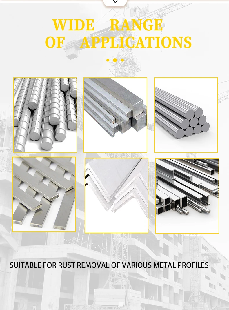 Most Selling Wire Rod Bar Equipment - Efficient Rust Remover