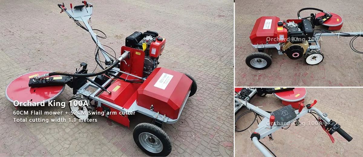 Orchard King 100A - Efficient Mowing for Orchards & Vineyards