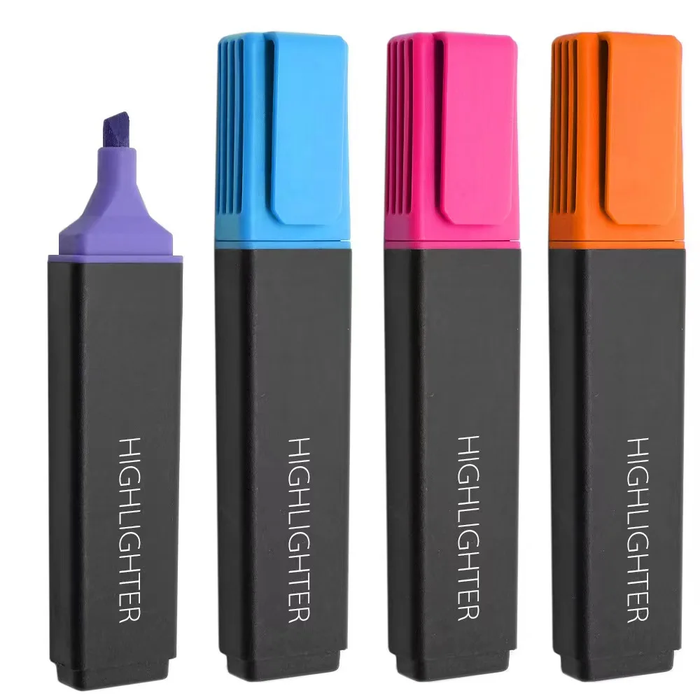Big Size School Student Office Highlighter Pen Set Writing Highlighter ...