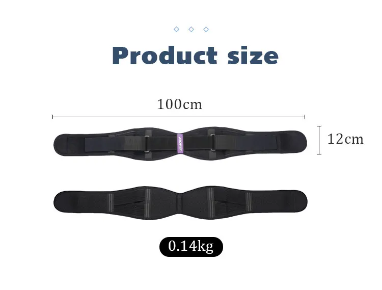 Custom Logo Adjustable Sciatica Pelvis Lumbar Pain Relief Belt Lower ...