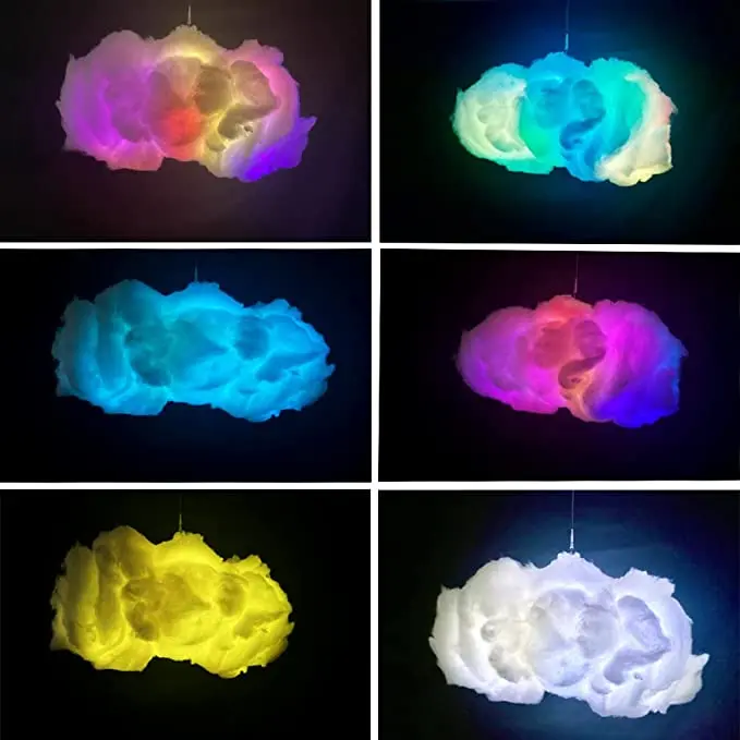 CSX Music Sync Warm White Multicolor LED Cloud Lighting