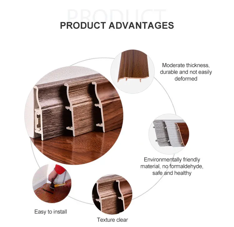 PVC Skirting Board Covers - Durable and Stylish Solutions