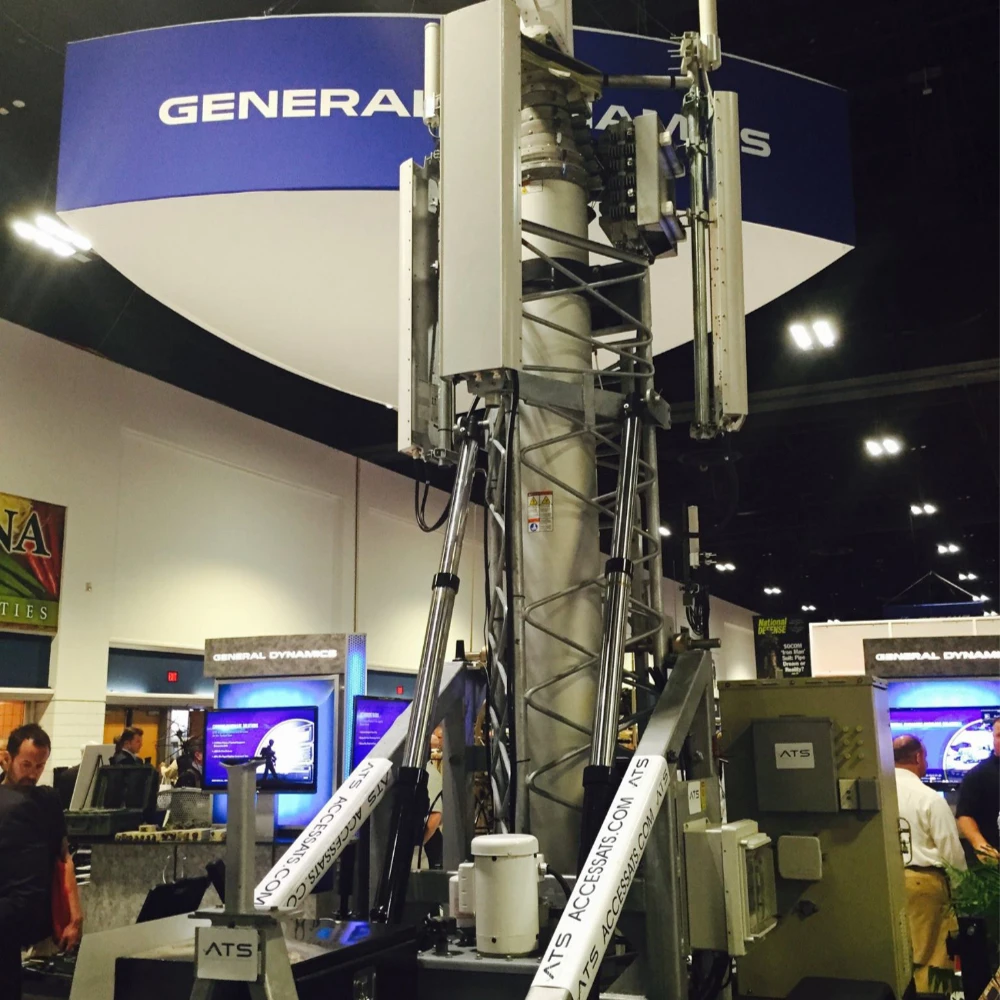 Mobile Telecommunication Telescopic Tower - Buy Telescoping Antenna ...