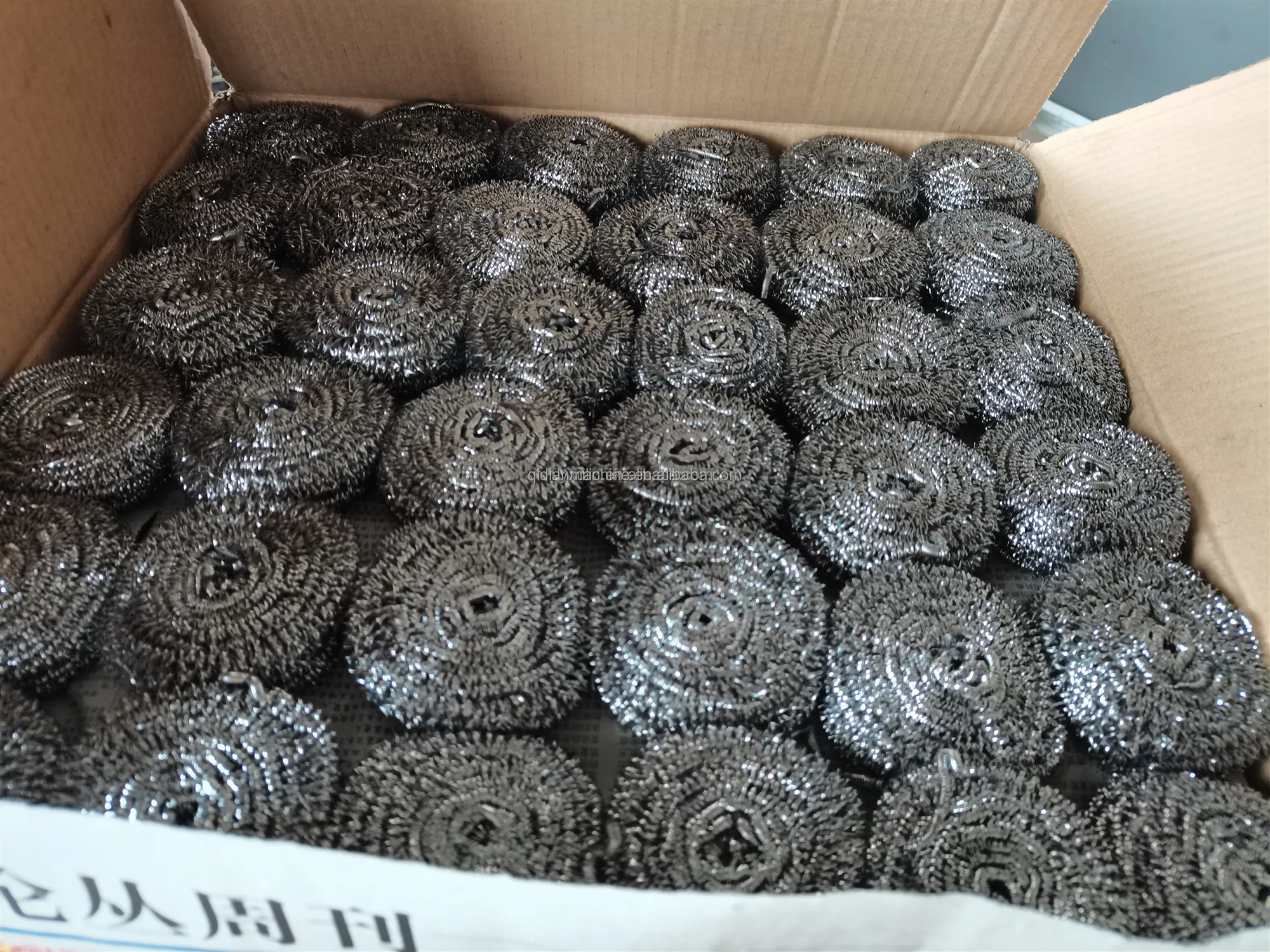 Ss Stainless Mesh Scourer Wire Ball Galvanized Wire Ball Round Ball ...