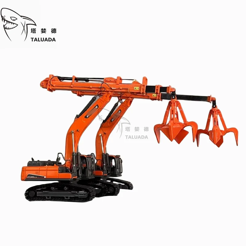 Taluada Alloy 1:50 Scale Dx380lc-9c Pile Driver Telescopic Arm Model ...