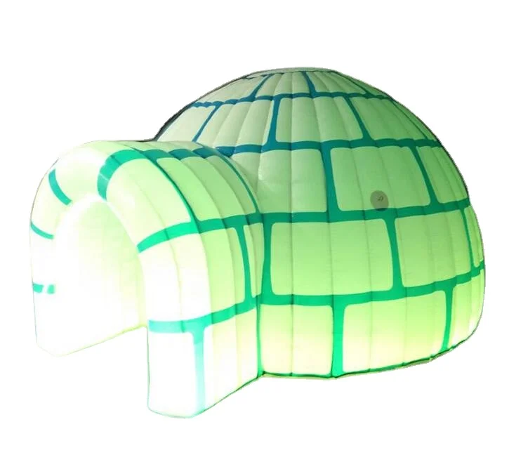 Outdoor Kids Inflatable igloo playhouse Led inflatable igloo tent for ...
