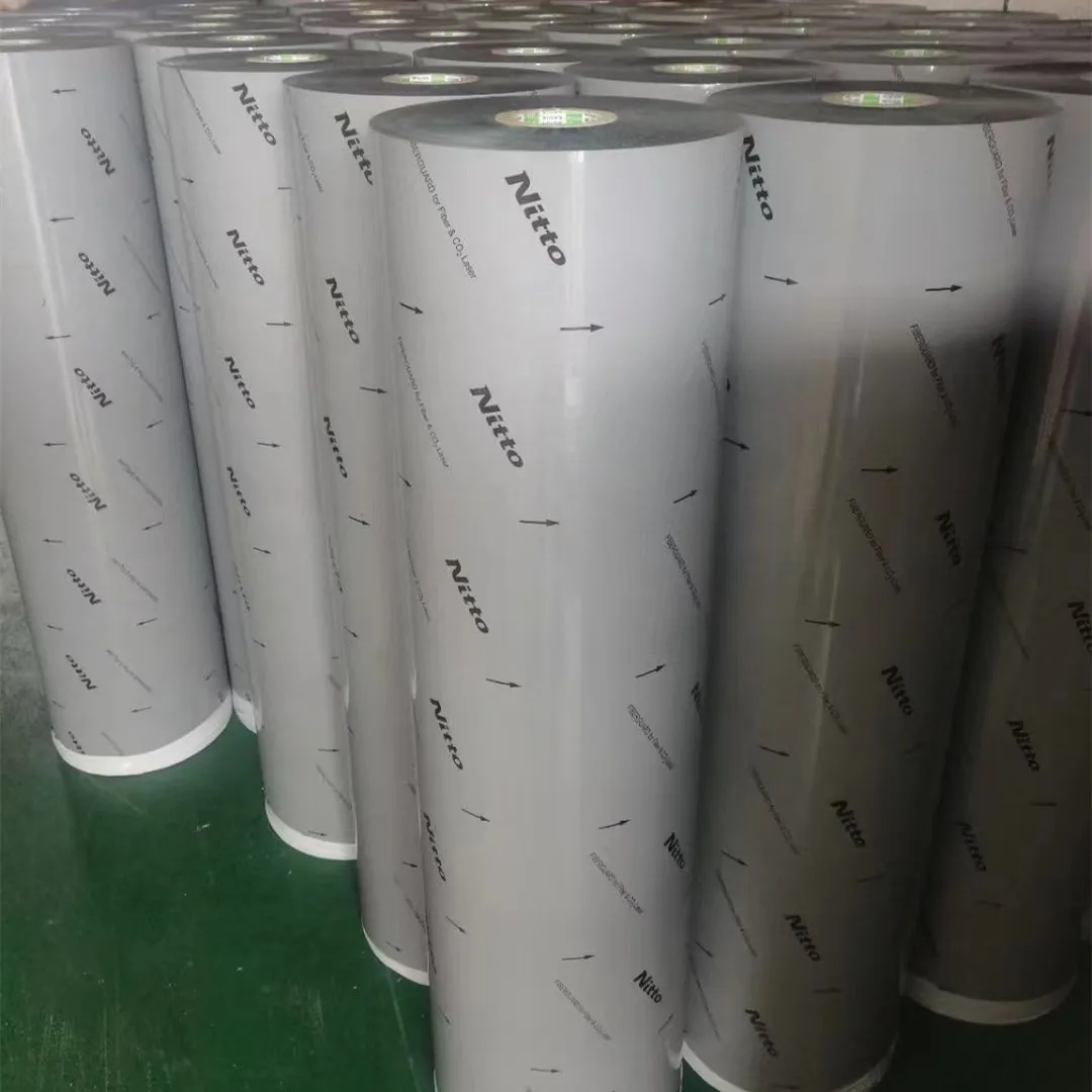 Nitto FIBERGUARD 509H10P Protective Film for Metal Cutting, 1000m, OEM