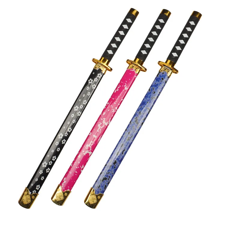 69cm Children Wooden Swords Cosplay Plastic Sword Anime Gintama Sword ...