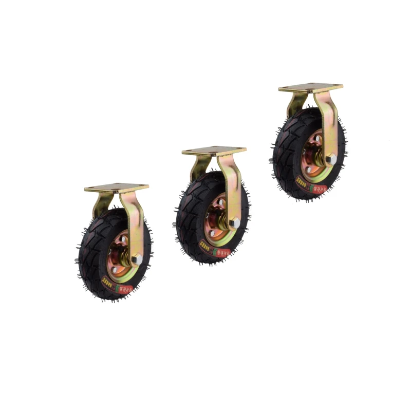 Rueda De Goma Neumática 2,50-4 Neumático De Goma Inflable 8 Pulgadas ...