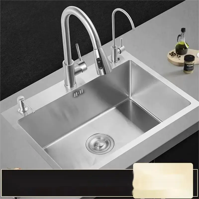 Nano Kitchen Sink 201 Stainless Steel Single Basin Kitchen Sink ...