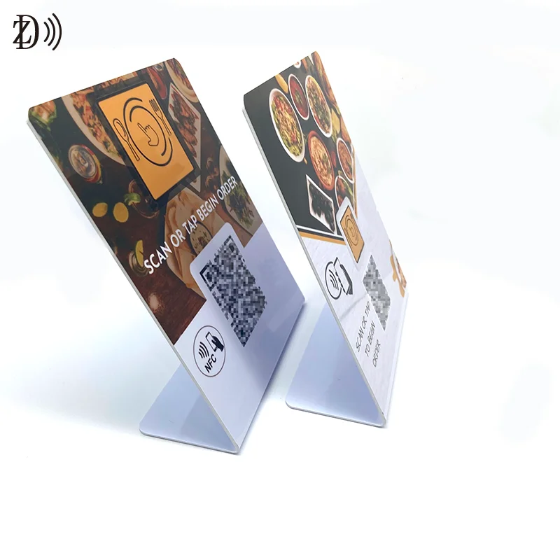 Pvc Table Rfid Stand Printable Iso14443a Restaurant Ntag215 Place An ...