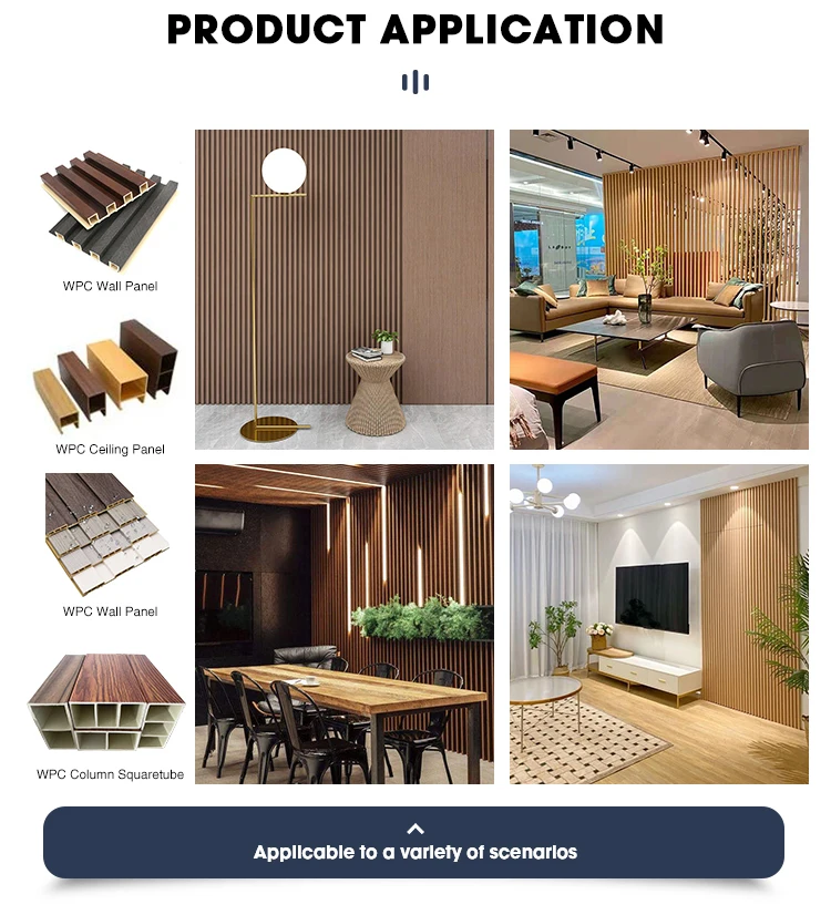 Interior Wpc Pvc Wall Panel Anti-uv Outdoor Interlocking Wall Panel ...