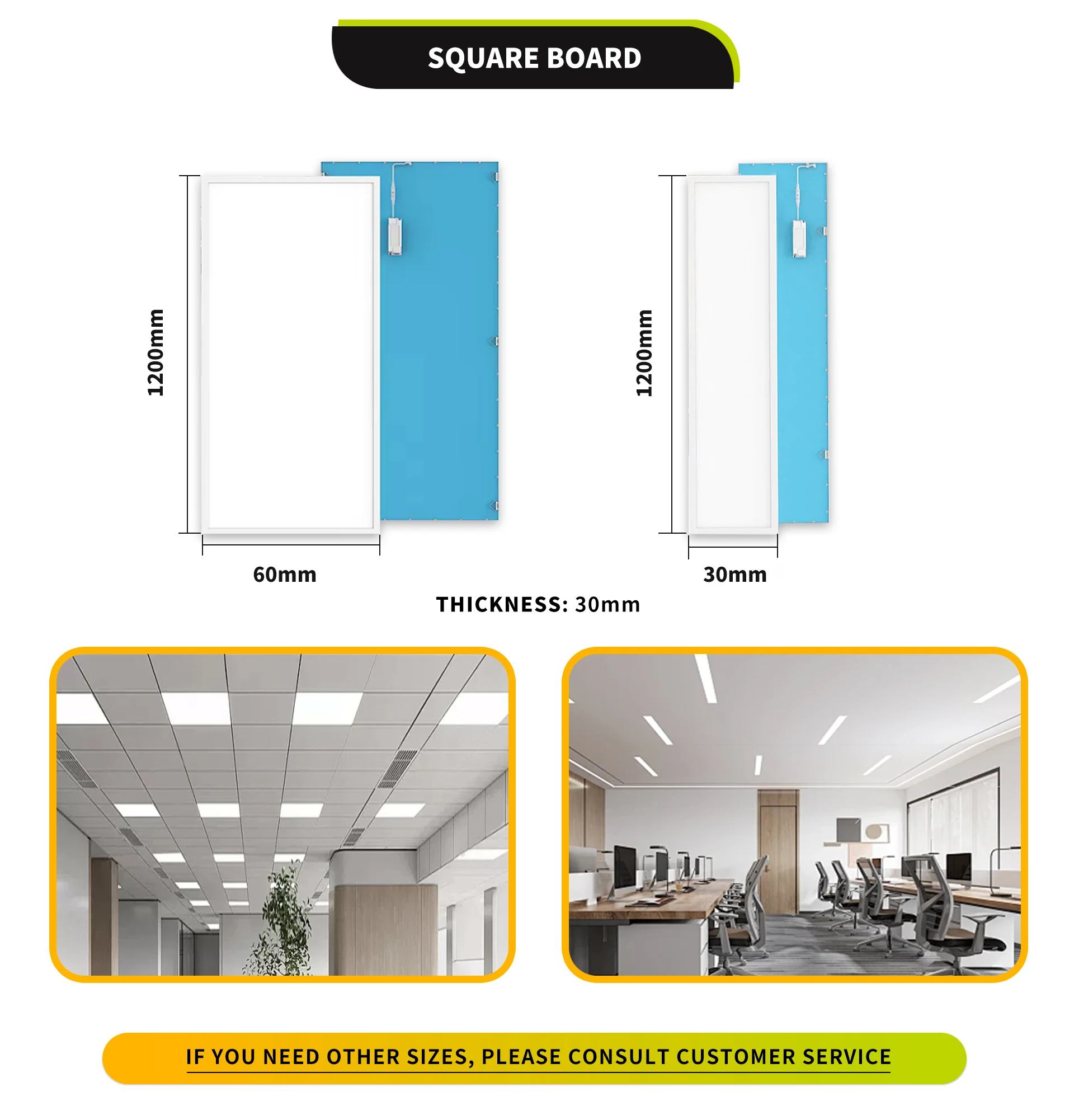 Plafon Led De Sobrepor Surface Mounted Led Panel 12w 18w 24w 36w Round ...