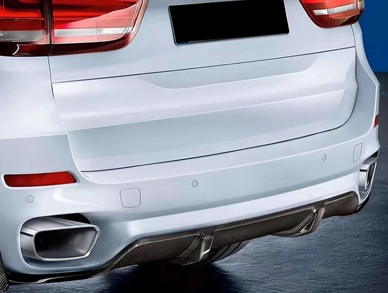 Mp Style Carbon Fiber X5 F15 Rear Diffuser Bumper Lip For The New Bmw ...