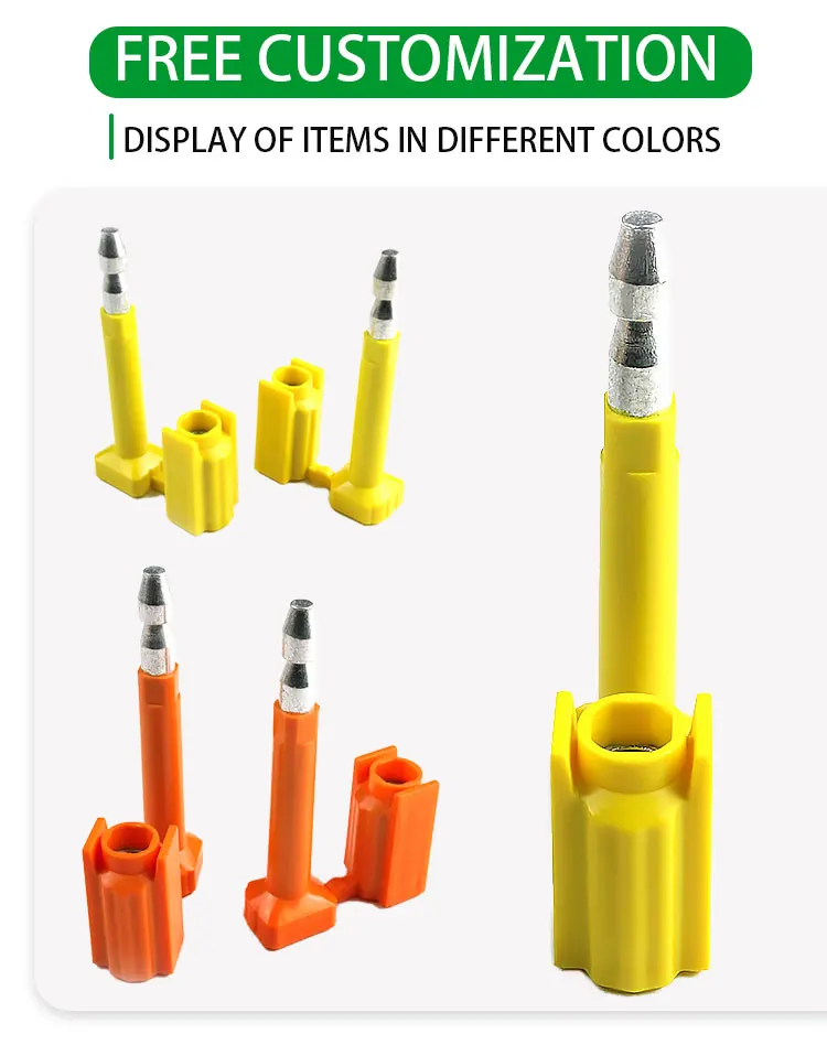 Sea Shipping Container Seals High Security Bolt Seals With Abs Coated ...