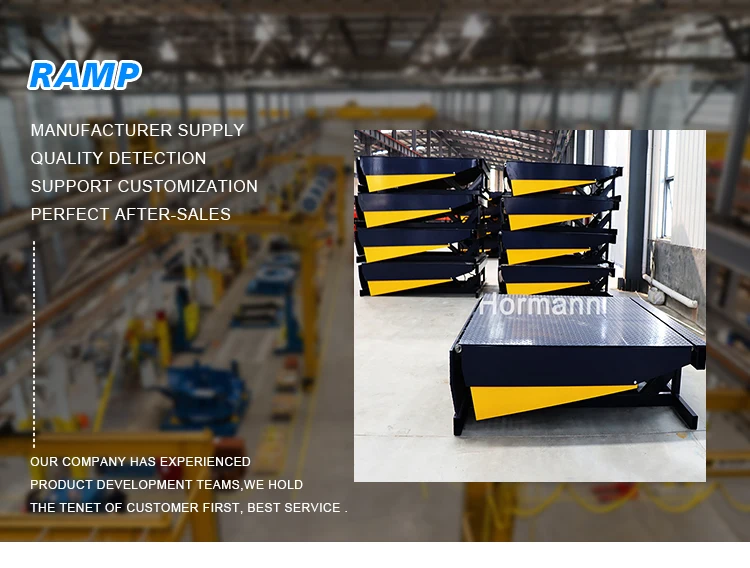 Forklift Stationary Loading Dock Dock Heavy Electric Vehicle Lift Made ...