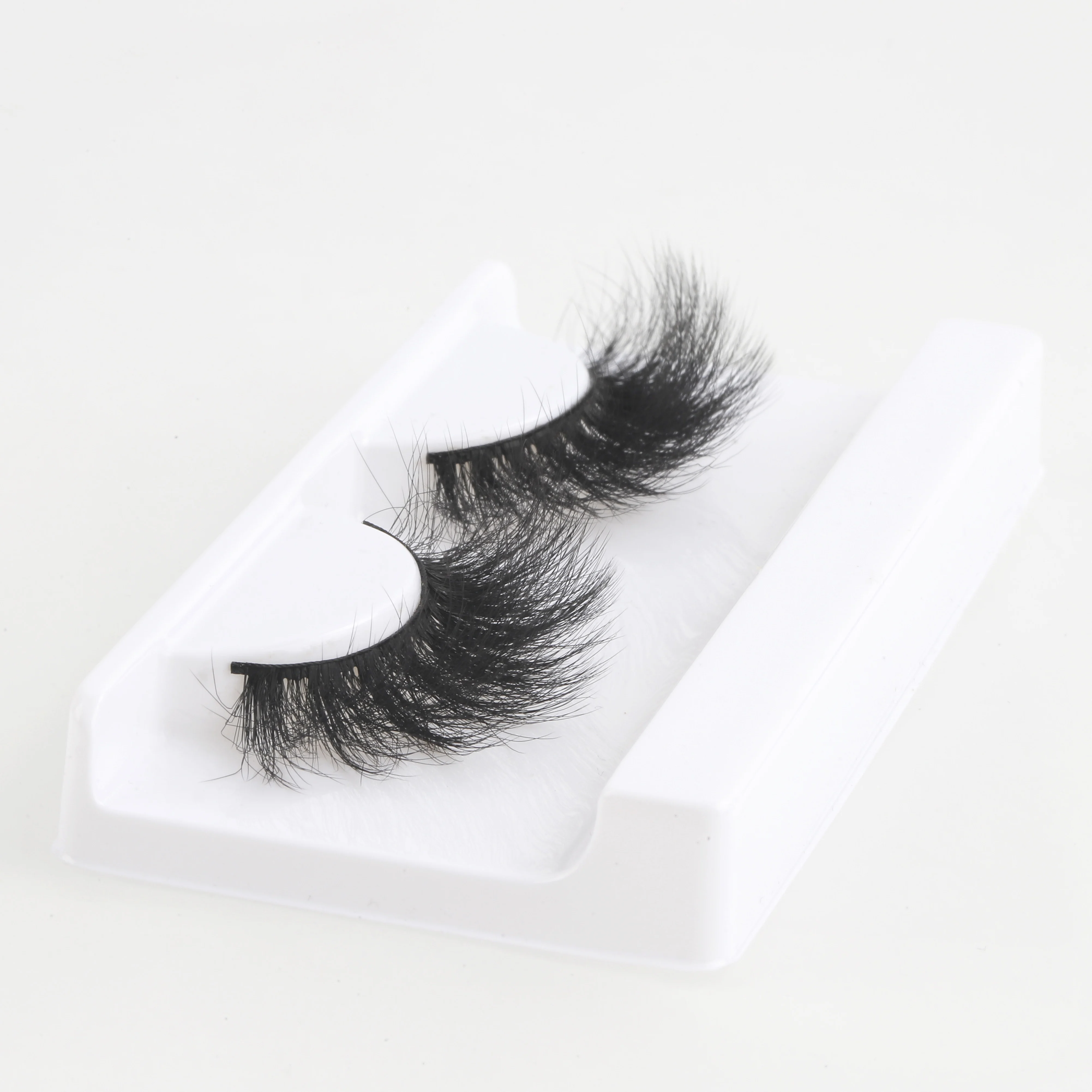 Worldbeauty 15-20mm Faux Mink Eye Lash 3d False Faux Cils Fake Fluffy ...