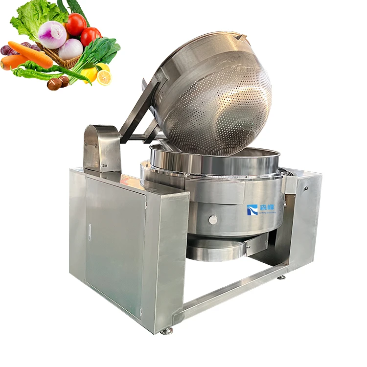 Industrial Automatic Potato Blanching Machine Blanching Machine ...