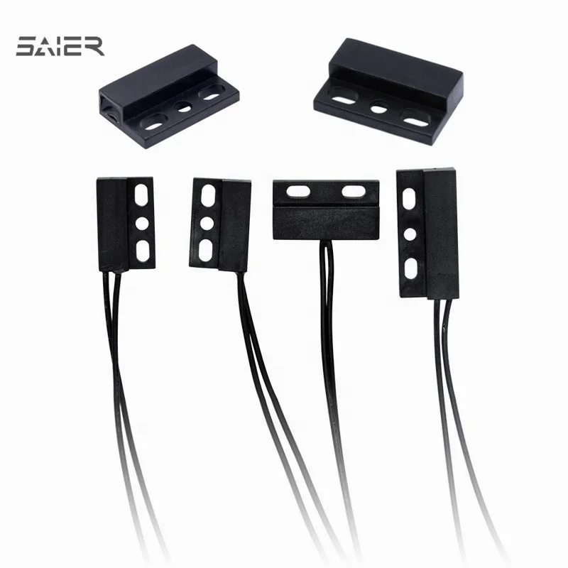 ABS Material Magnetic Reed Switch Sensors Door Switch Sensor 10W ...