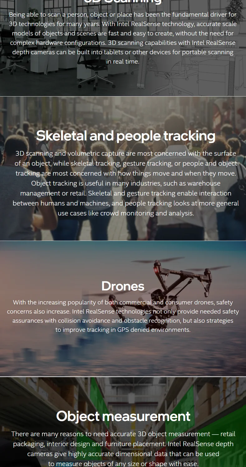Intel Realsense Camera D450 - Depth Camera for AI