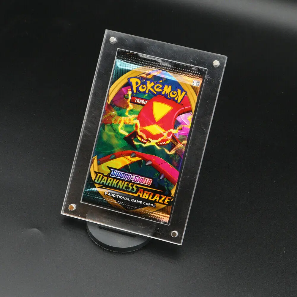 Pokemon TCG Card Pack Acrylic Magnetic Case - Display & Protect