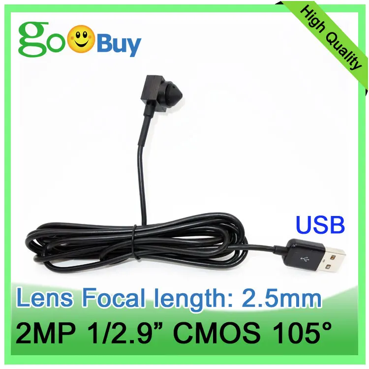 2MP Pinhole Camera with 105 Degree Lens for Video Conferencing