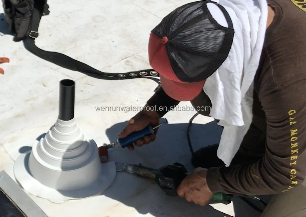 Metal Roofing Pipe Flashing & Tpo Boot For Effective Waterproofing Odm