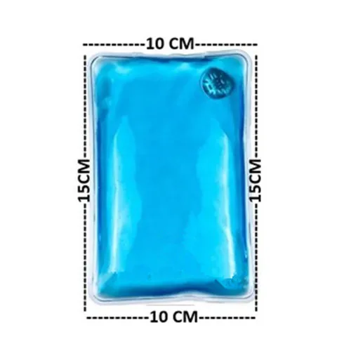 Gel King PVC Rectangle Reusable Instant Magic Click Heating Pack