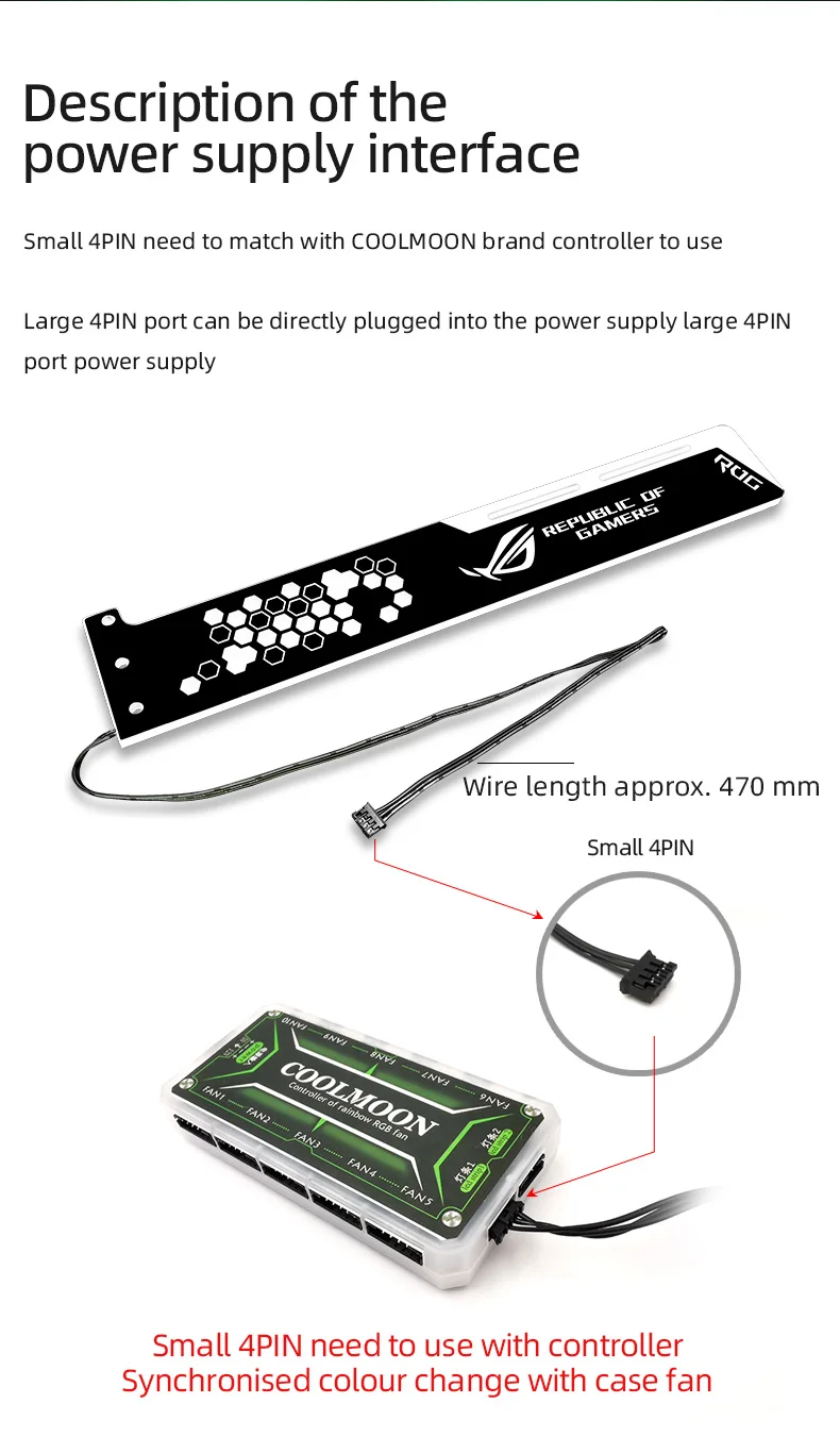 Wholesale 280mm Pc Accessories Gpu Stand Rgb Graphics Card Riser Gaming ...