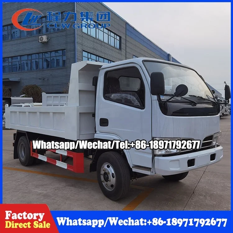 Dongfeng 3 Ton Dump Truck 4x2 3m3 5m3 Mini Dumper Truck Tipper Truck ...