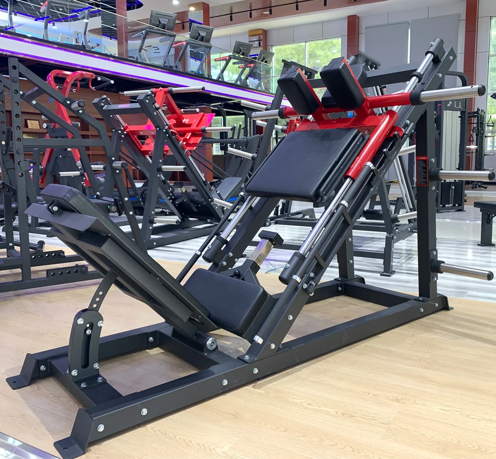 Commercial Plate Loaded Fitness Strength Training 45 Degree Leg Press ...