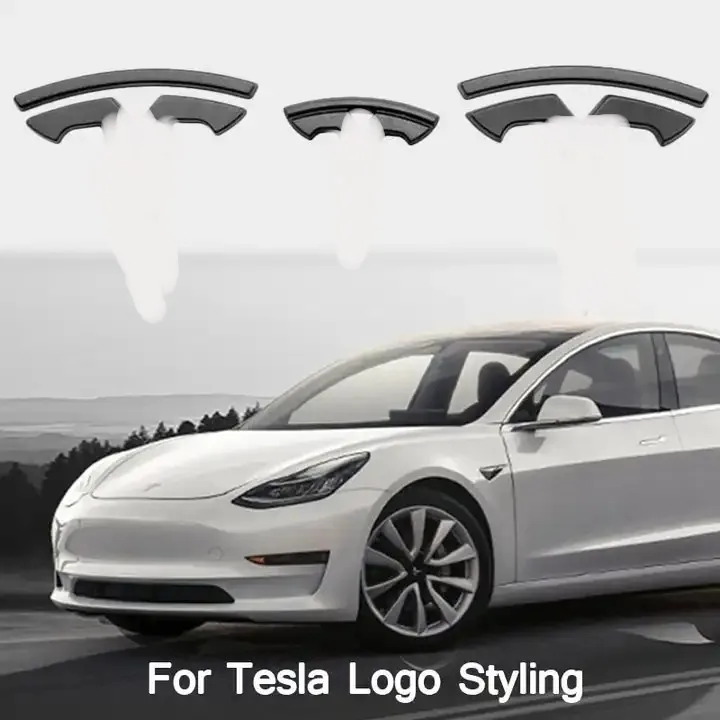 Steering Wheel/front Trunk/rear Trunk Logo Sticker Cover Emblem Badge ...