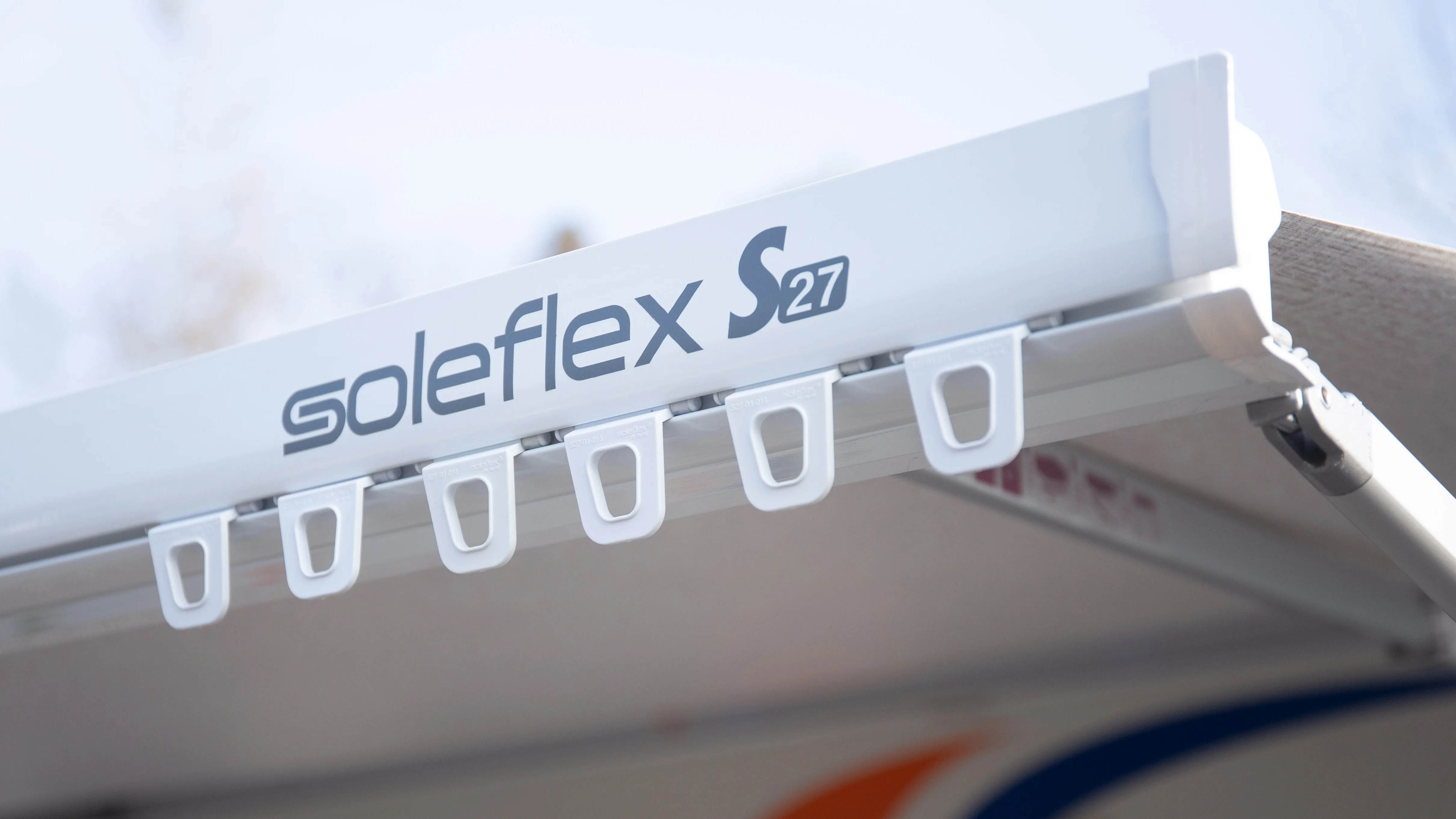 Soleflex S27l Durable Rv Caravan Motorhome Camper Awning With Led Strip ...
