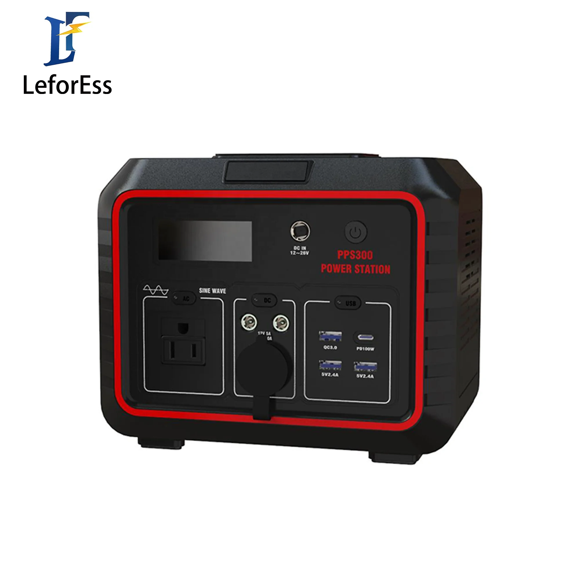 Leforess 300w Power Station Portable Solar Generator For Camping Best ...