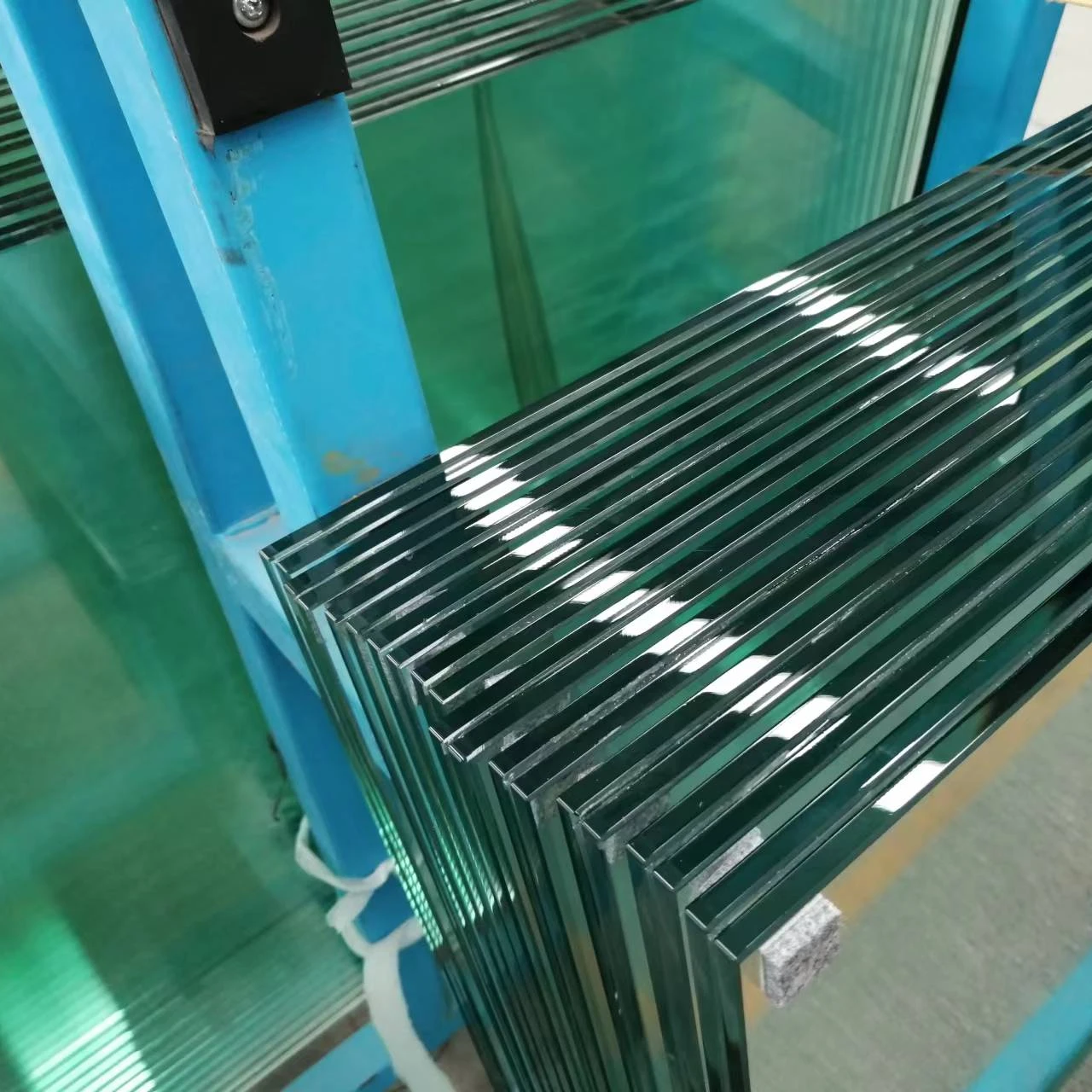 Safety tempered Laminated double glass 0.76 1.14 1.52 PVB layer heat ...