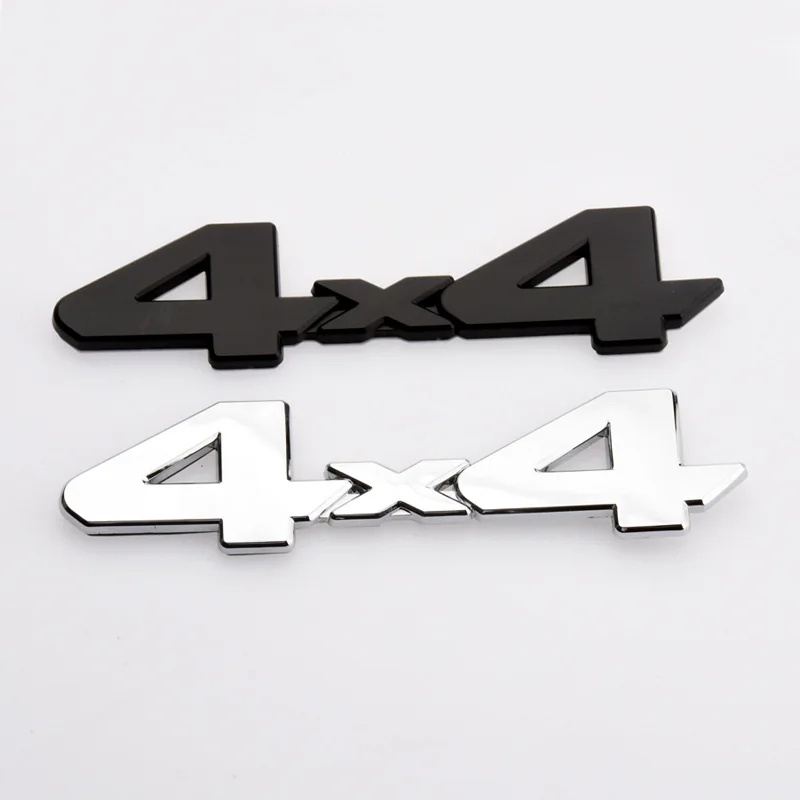 Alibaba.com: Chrome 4x4 Letter Rear Trunk Emblem Badge Sticker for ...