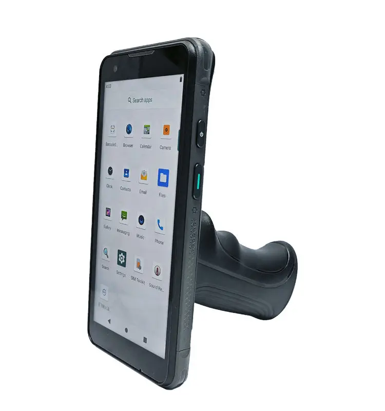 Rugged Handheld Pda Cpu Mtk6765 Pl-60l Handheld Android Pda Barcode ...