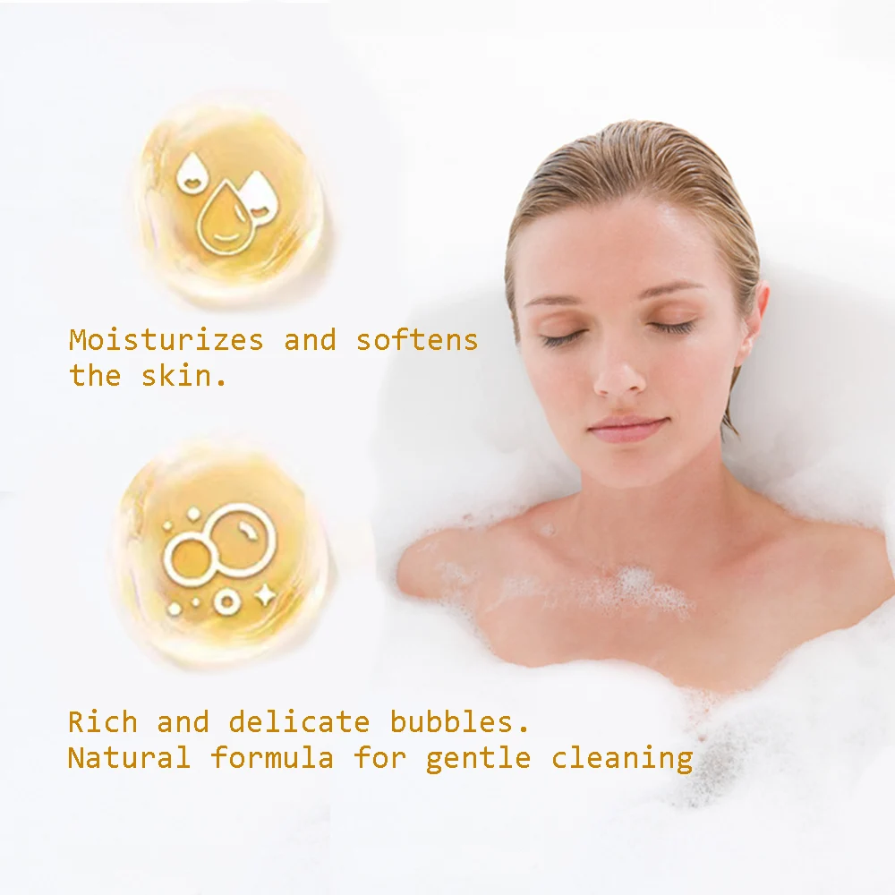 High Bubble Hydrating Pump Shower Gel Body Wash For Sensitive Skin ...