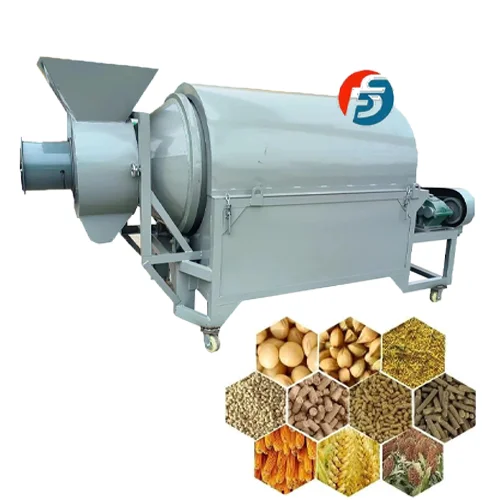 Industrial salt rotary dryer Drum Grain Dryer Corn,Wheat,Rice,Millet ...