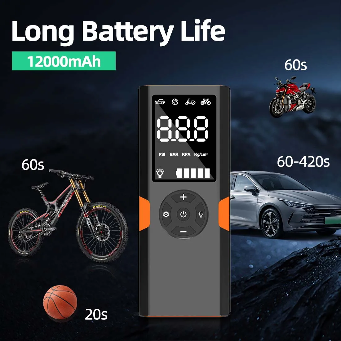 UPP Electric Portable Air Compressors - Efficient Inflation