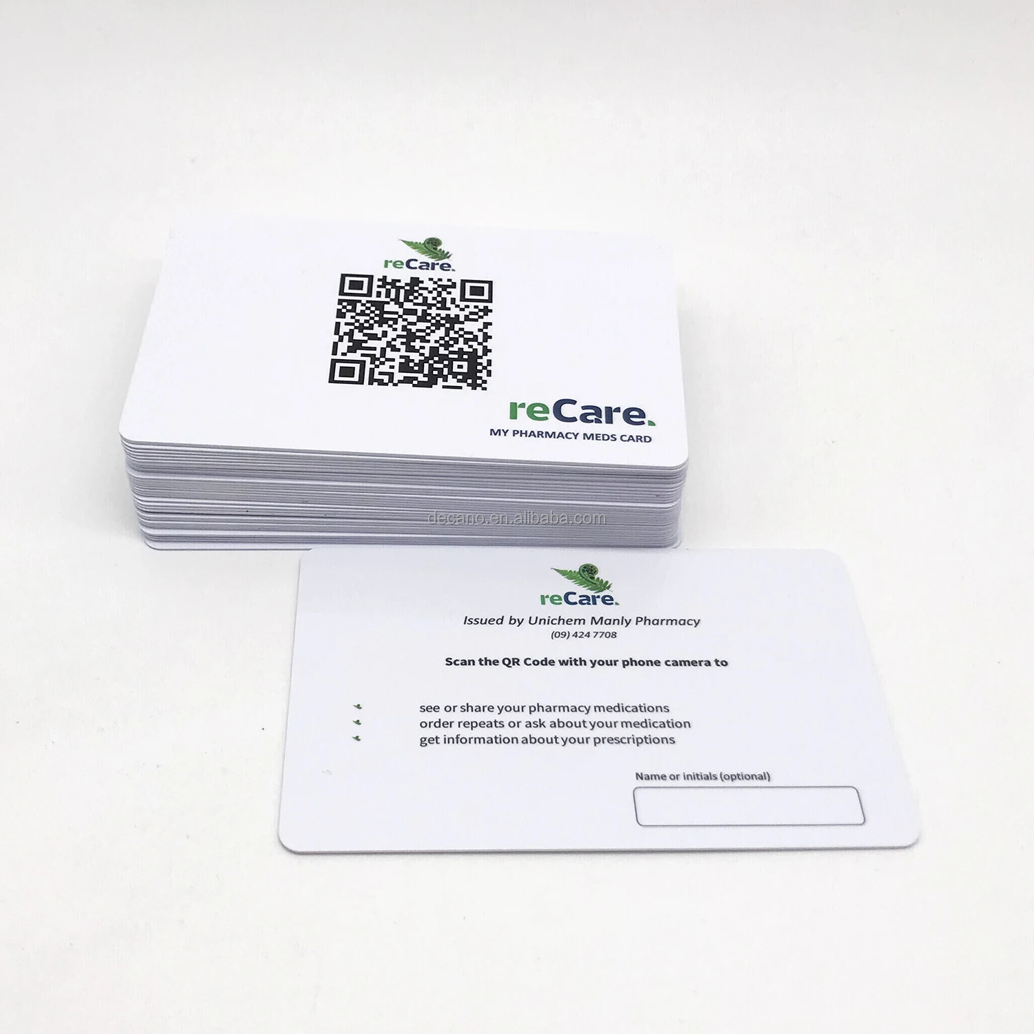 High Quality Thermal Printable Plastic Insurance Card