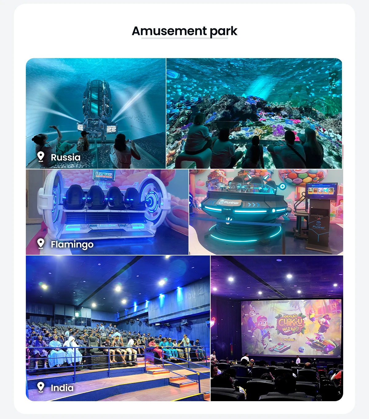 Funinvr 9D VR Virtual Reality Kids Cinema Arcade Game Machine