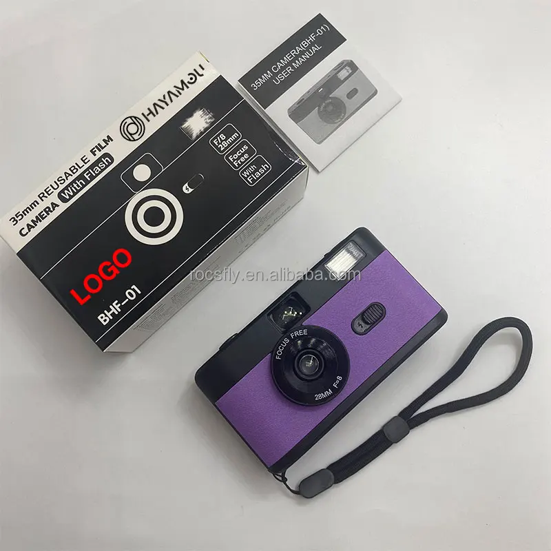 Alibaba.com: Vintage Point Shoot 35mm Reusable Film Camera with Flash ...