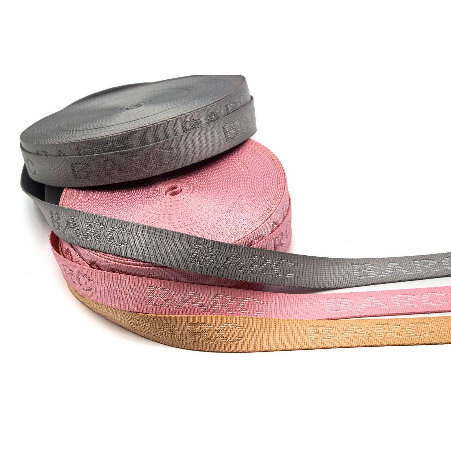 Custom Jacquard Nylon Webbing For Drawstring Bags & Backpacks Oem