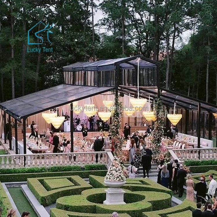 Four Season Luxury Outdoor Aluminium Frame Marques Wedding Party Atrium ...