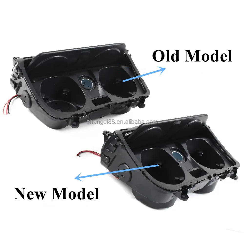 Car Front Door Center Console Water Cup Holder Assembly for BMW 5 ...
