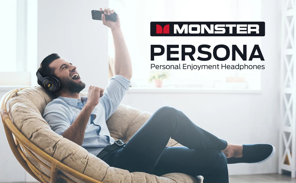 Monster Persona SE ANC Headphones - 30 Hours of Hifi Sound