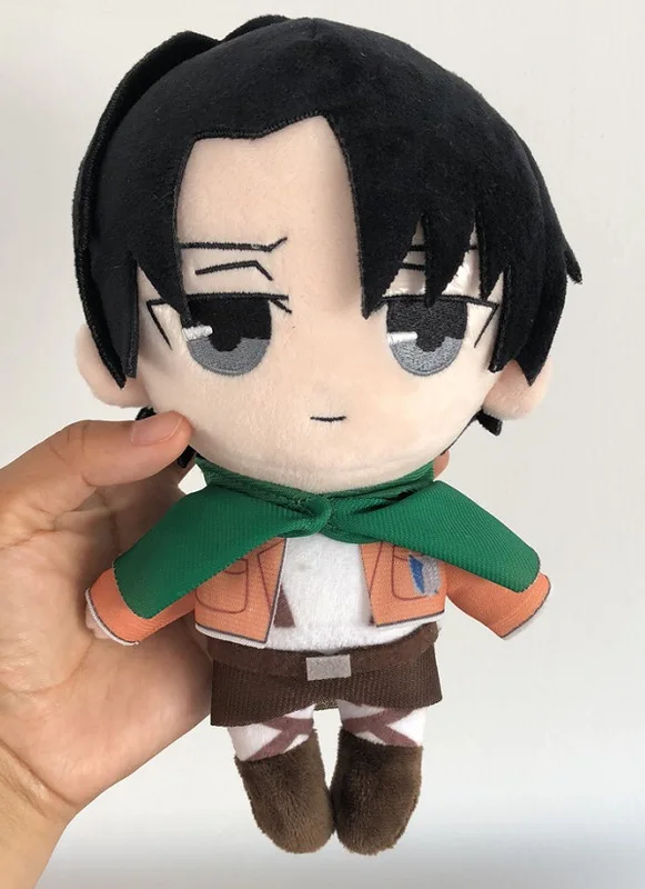20cm Attack On Titan Doll Toys Levi Ackerman Attack On Titan Plush Toys ...