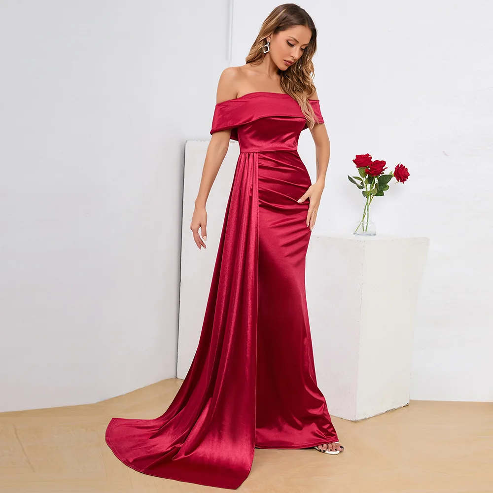 Jf Prom Dresses Evening Gowns Sexy Prom Evening Dress Satin Backless ...