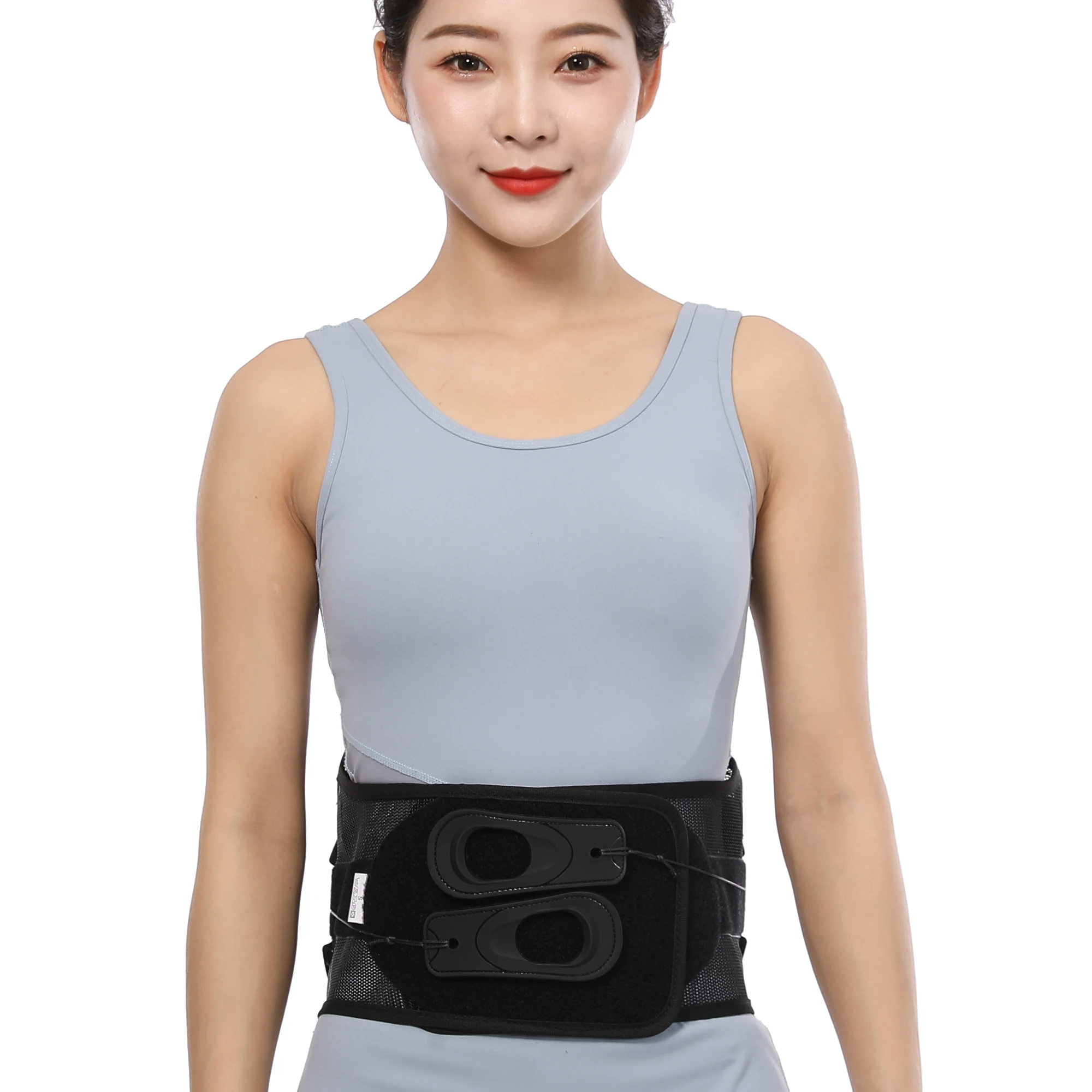 Lower Back Spine Protection Lumbar Fixation Belt Lower Waist Support ...